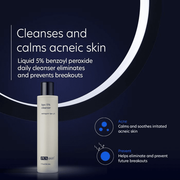 Benzoyl Peroxide BPO 5% Cleanser – Amethyst Skin Clinic
